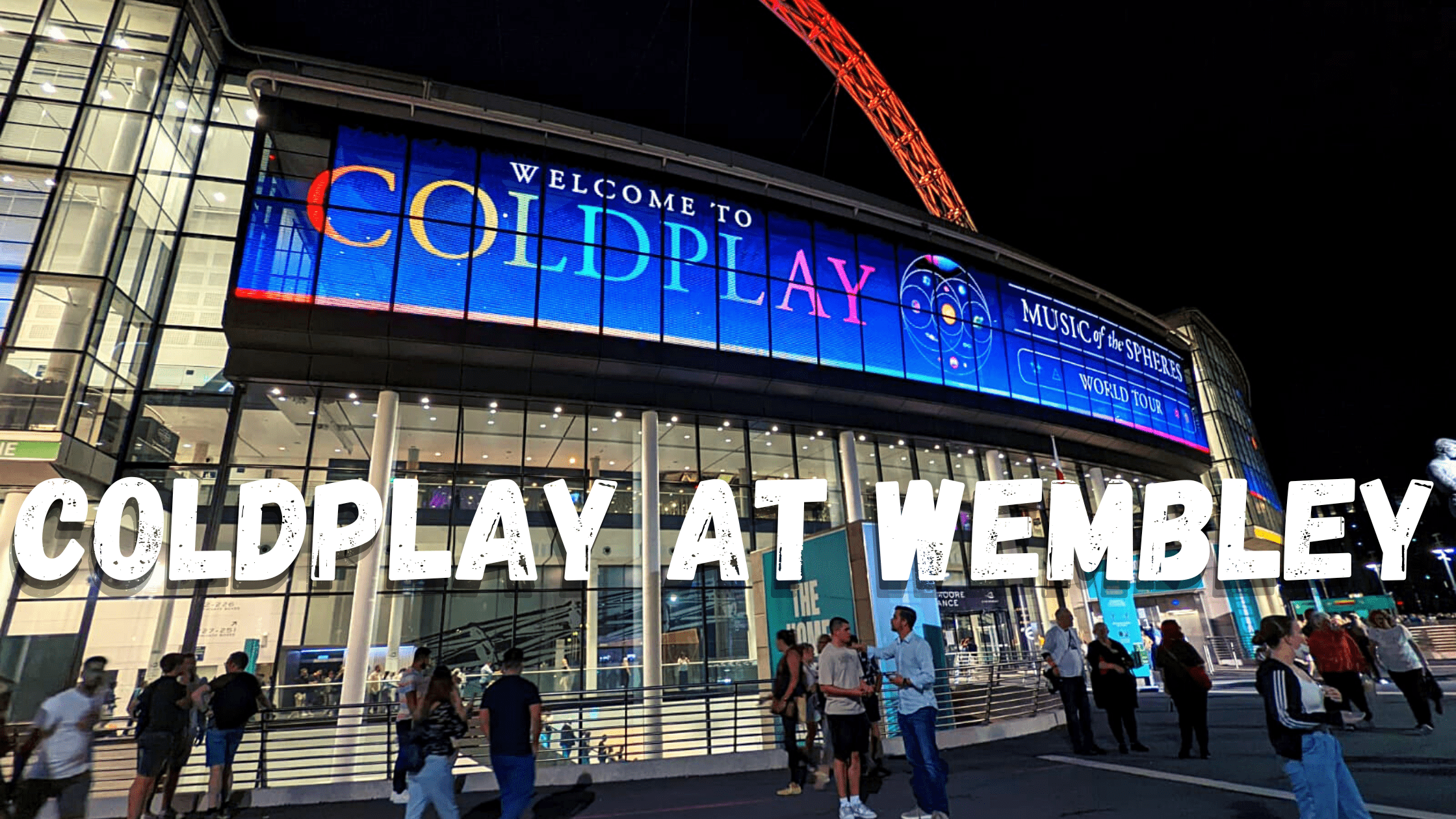 Coldplay at Wembley - The Life Quadriplegic